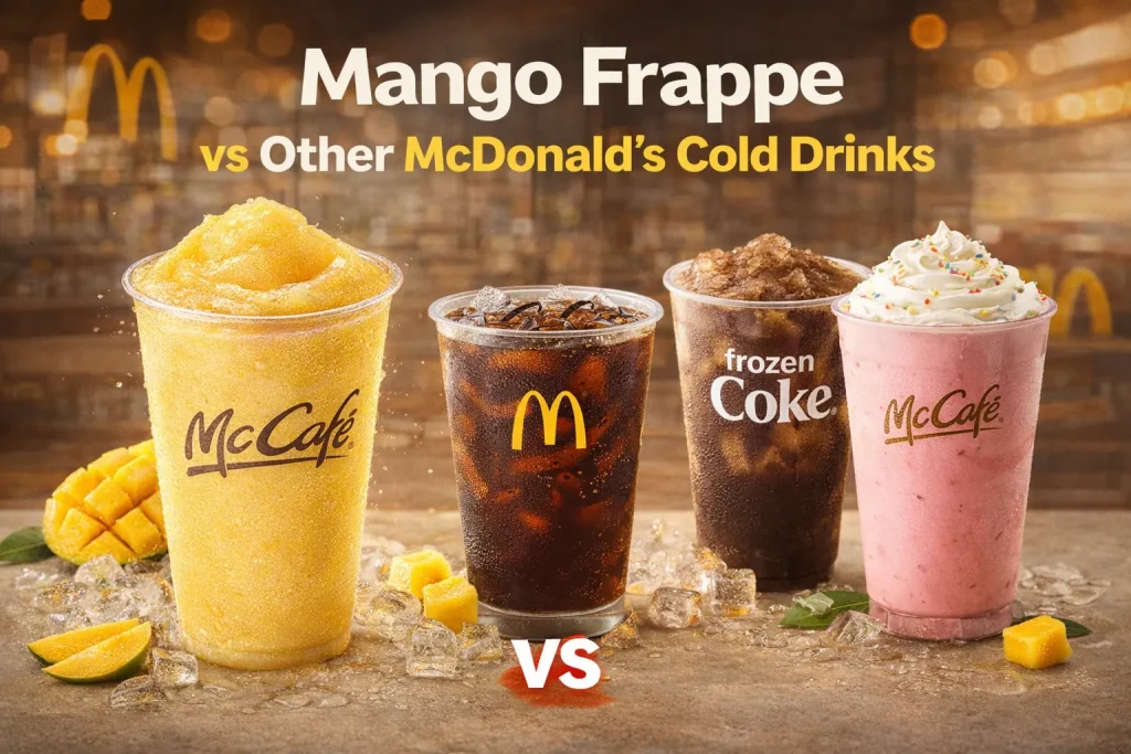 Mango Frappe – McDonald’s South Africa Price, Calories